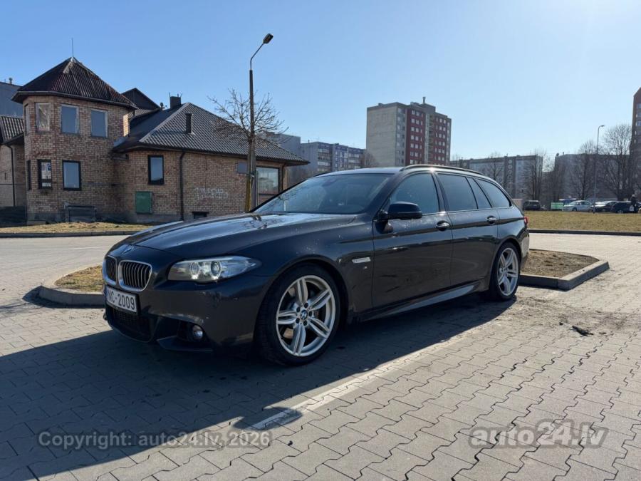 Grey BMW 5 Series 2013 in Riga, with an engine capacity of 3.00 L and mileage of 284 thousand km for 12300 €, photo 2 on AUTOMOTO.COM.LV