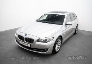 Pelēks BMW 5 Series 2013 Tallina, ar dzinēja tilpumu 2.00 L un nobraukumu 244 tūkst. km par 10999 €, foto  vietnē AUTOMOTO.COM.LV