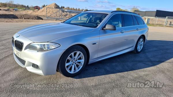 Grey BMW 5 Series 2013 in Tallinn, with an engine capacity of 2.00 L and mileage of 315 thousand km for 10300 €, photo 1 on AUTOMOTO.COM.LV