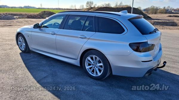 Grey BMW 5 Series 2013 in Tallinn, with an engine capacity of 2.00 L and mileage of 315 thousand km for 10300 €, photo 3 on AUTOMOTO.COM.LV