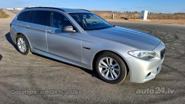Grey BMW 5 Series 2013 in Tallinn, with an engine capacity of 2.00 L and mileage of 315 thousand km for 10300 €, photo 7 on AUTOMOTO.COM.LV