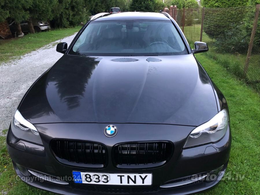 Pelēks BMW 5 Series 2013 Tallina, ar dzinēja tilpumu 2.00 L un nobraukumu 283 tūkst. km par 12000 €, foto 5 vietnē AUTOMOTO.COM.LV