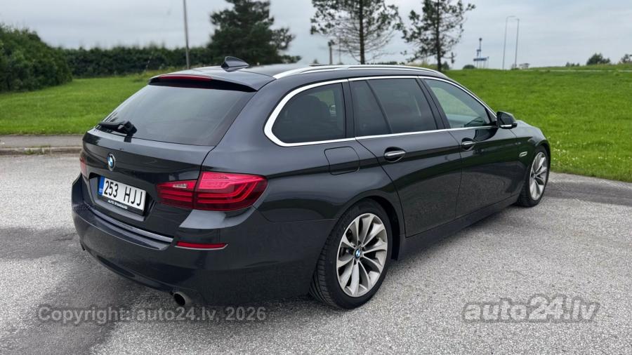 Grey BMW 5 Series 2013 in Tallinn, with an engine capacity of 3.00 L and mileage of 330 thousand km for 12900 €, photo 4 on AUTOMOTO.COM.LV