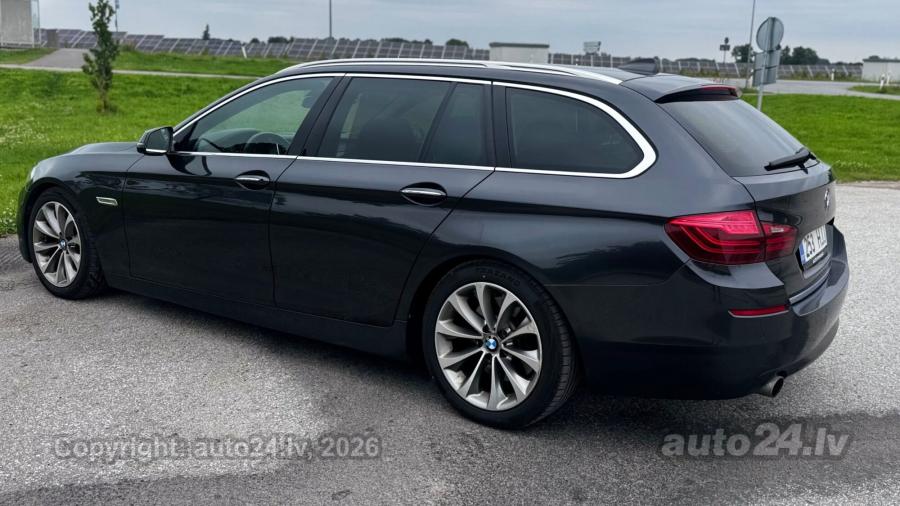 Grey BMW 5 Series 2013 in Tallinn, with an engine capacity of 3.00 L and mileage of 330 thousand km for 12900 €, photo 6 on AUTOMOTO.COM.LV