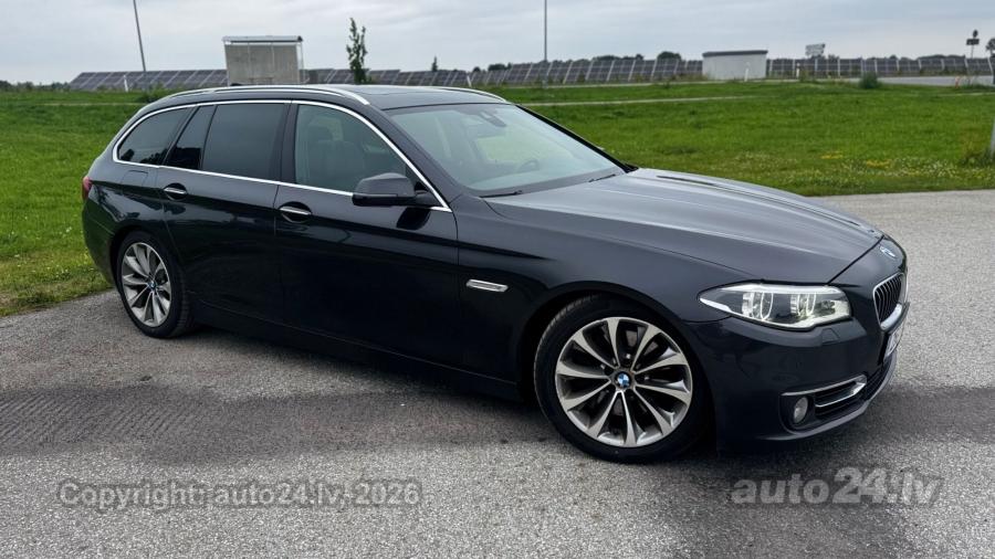 Grey BMW 5 Series 2013 in Tallinn, with an engine capacity of 3.00 L and mileage of 330 thousand km for 12900 €, photo 7 on AUTOMOTO.COM.LV