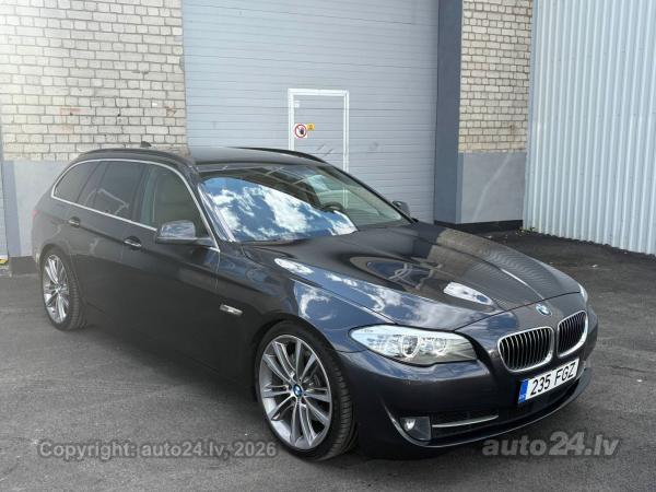 Grey BMW 5 Series 2013 in Paide, with an engine capacity of 3.00 L and mileage of 304 thousand km for 12590 €, photo 1 on AUTOMOTO.COM.LV