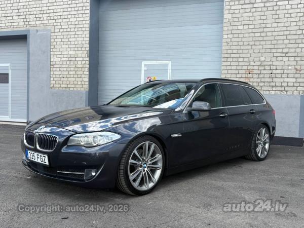 Grey BMW 5 Series 2013 in Paide, with an engine capacity of 3.00 L and mileage of 304 thousand km for 12590 €, photo 3 on AUTOMOTO.COM.LV