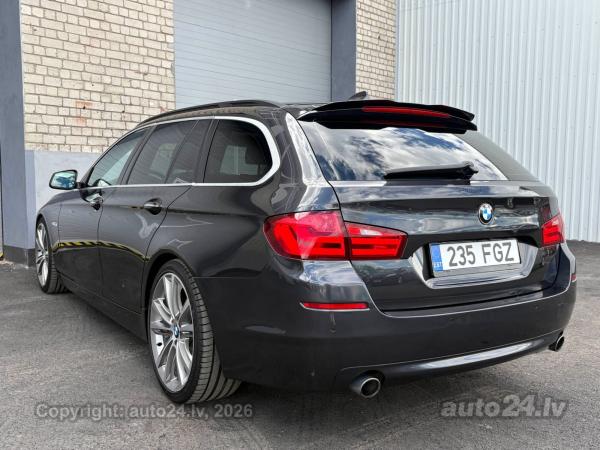 Grey BMW 5 Series 2013 in Paide, with an engine capacity of 3.00 L and mileage of 304 thousand km for 12590 €, photo 6 on AUTOMOTO.COM.LV