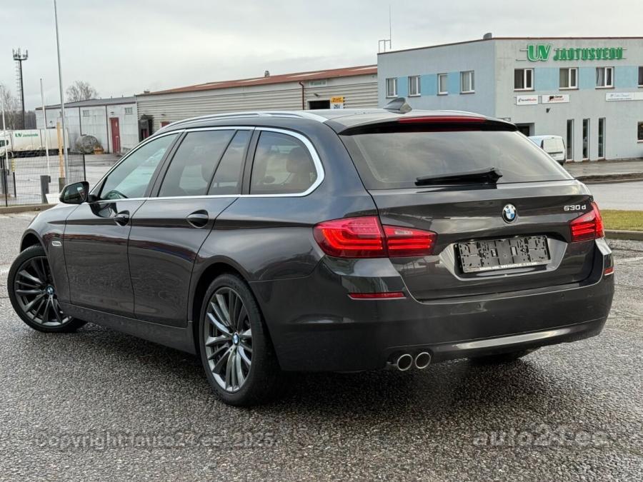 Pelēks BMW 5 Series 2014 Tartu, ar dzinēja tilpumu 3.00 L un nobraukumu 288 tūkst. km par 11999 €, foto 2 vietnē AUTOMOTO.COM.LV