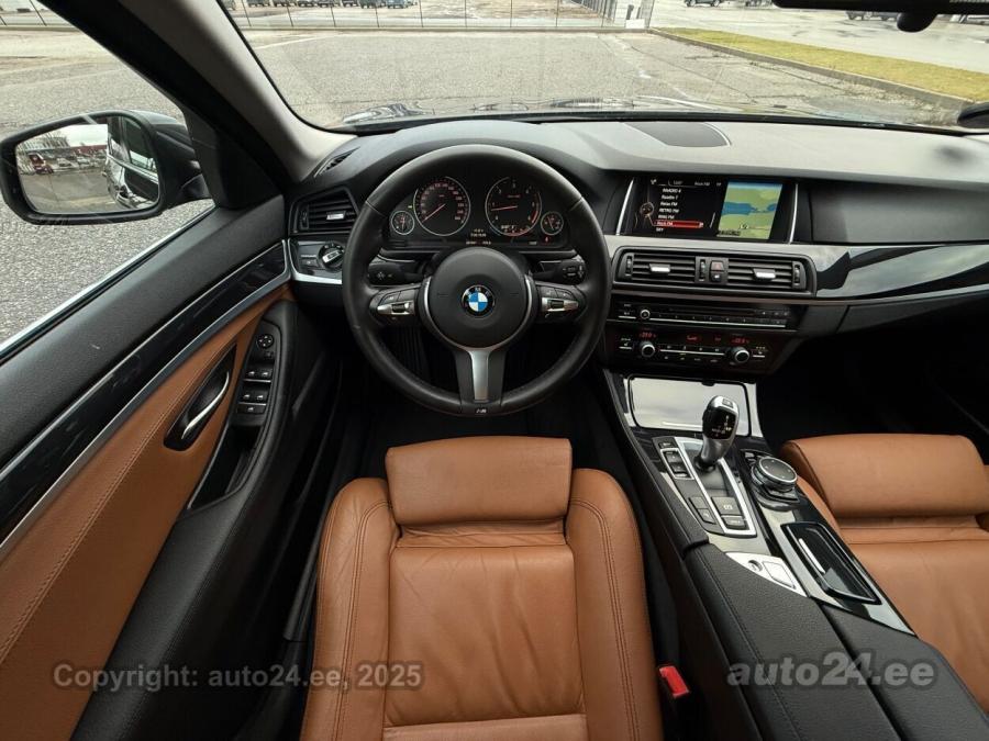 Pelēks BMW 5 Series 2014 Tartu, ar dzinēja tilpumu 3.00 L un nobraukumu 288 tūkst. km par 11999 €, foto 9 vietnē AUTOMOTO.COM.LV