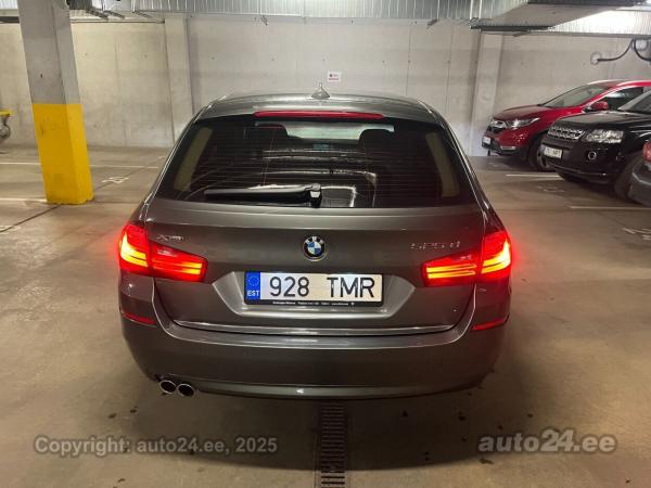 Grey BMW 5 Series 2014 in Tallinn, with an engine capacity of 2.00 L and mileage of 189 thousand km for 12900 €, photo 6 on AUTOMOTO.COM.LV