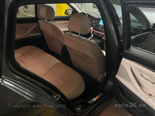 Pelēks BMW 5 Series 2014 Tallina, ar dzinēja tilpumu 2.00 L un nobraukumu 189 tūkst. km par 12900 €, foto 11 vietnē AUTOMOTO.COM.LV
