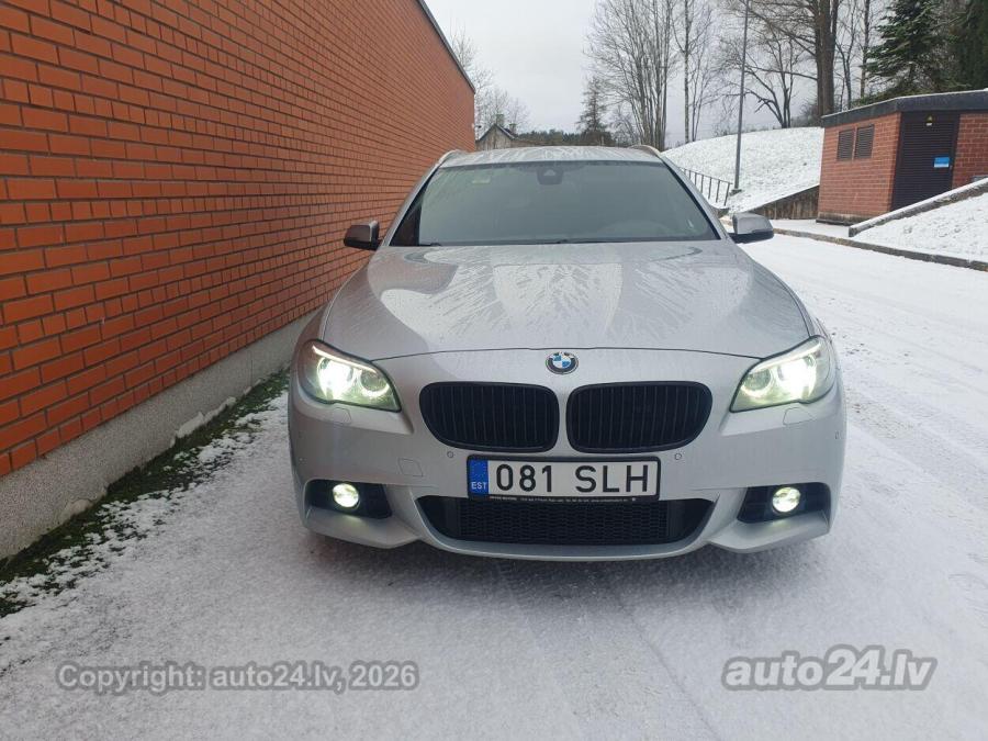Grey BMW 5 Series 2014 in Viljandi, with an engine capacity of 3.00 L and mileage of 369 thousand km for 14500 €, photo 4 on AUTOMOTO.COM.LV