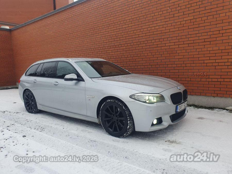 Grey BMW 5 Series 2014 in Viljandi, with an engine capacity of 3.00 L and mileage of 369 thousand km for 14500 €, photo 6 on AUTOMOTO.COM.LV