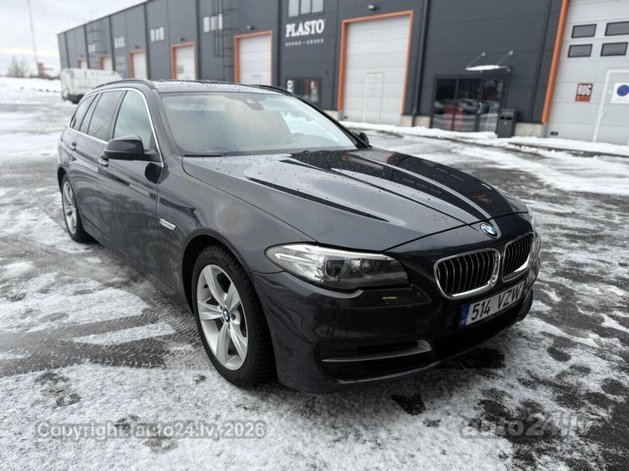 Pelēks BMW 5 Series 2014 Kuresāre, ar dzinēja tilpumu 2.00 L un nobraukumu 259 tūkst. km par 13995 €, foto 3 vietnē AUTOMOTO.COM.LV