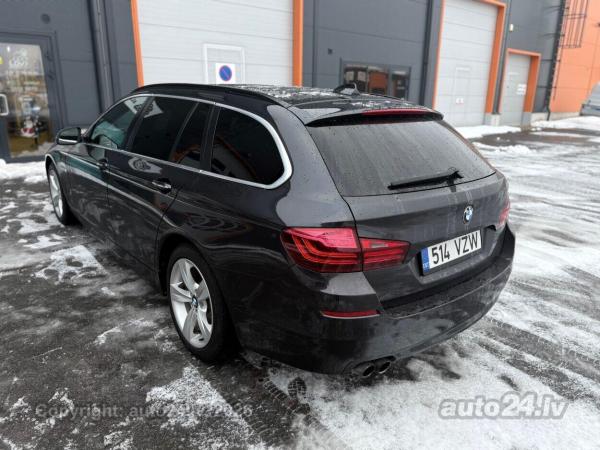 Grey BMW 5 Series 2014 in Kuressaare, with an engine capacity of 2.00 L and mileage of 259 thousand km for 13995 €, photo 4 on AUTOMOTO.COM.LV