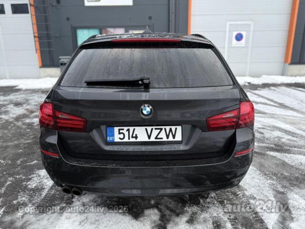 Grey BMW 5 Series 2014 in Kuressaare, with an engine capacity of 2.00 L and mileage of 259 thousand km for 13995 €, photo 5 on AUTOMOTO.COM.LV