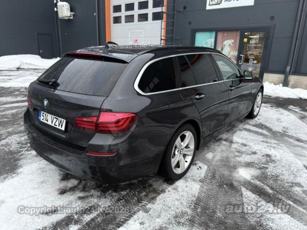 Grey BMW 5 Series 2014 in Kuressaare, with an engine capacity of 2.00 L and mileage of 259 thousand km for 13995 €, photo 6 on AUTOMOTO.COM.LV