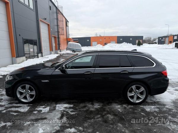 Grey BMW 5 Series 2014 in Kuressaare, with an engine capacity of 2.00 L and mileage of 259 thousand km for 13995 €, photo 8 on AUTOMOTO.COM.LV