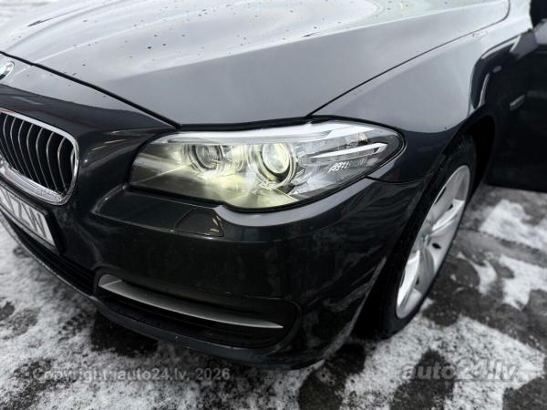 Grey BMW 5 Series 2014 in Kuressaare, with an engine capacity of 2.00 L and mileage of 259 thousand km for 13995 €, photo 10 on AUTOMOTO.COM.LV