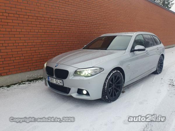 Pelēks BMW 5 Series 2014 Viljandi, ar dzinēja tilpumu 3.00 L un nobraukumu 369 tūkst. km par 10500 €, foto 1 vietnē AUTOMOTO.COM.LV