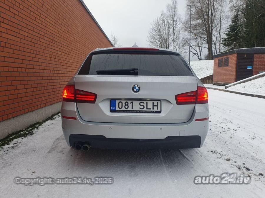 Pelēks BMW 5 Series 2014 Viljandi, ar dzinēja tilpumu 3.00 L un nobraukumu 369 tūkst. km par 10500 €, foto 5 vietnē AUTOMOTO.COM.LV