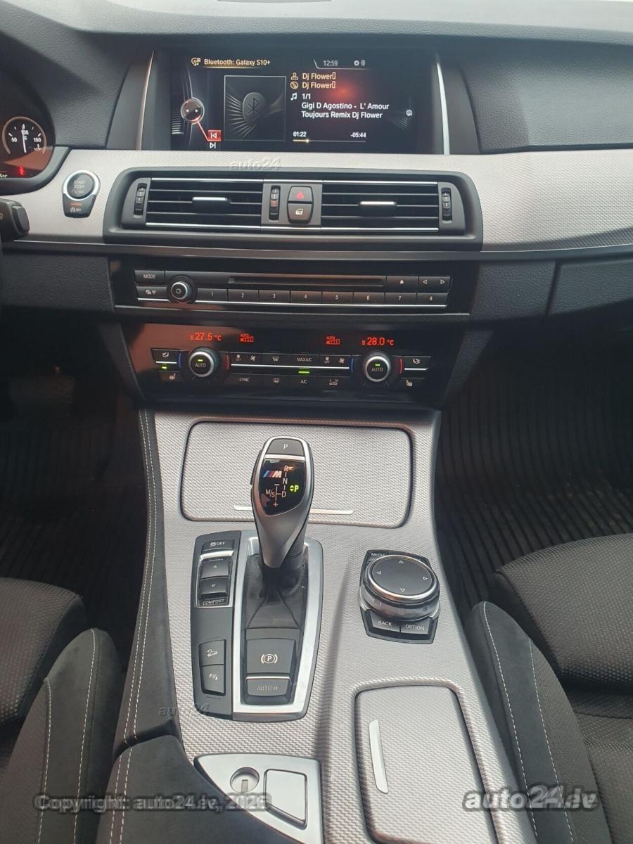 Pelēks BMW 5 Series 2014 Viljandi, ar dzinēja tilpumu 3.00 L un nobraukumu 369 tūkst. km par 10500 €, foto 19 vietnē AUTOMOTO.COM.LV