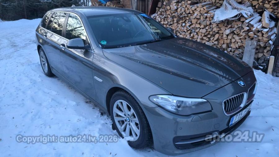 Pelēks BMW 5 Series 2014 Tallina, ar dzinēja tilpumu 2.00 L un nobraukumu 318 tūkst. km par 10400 €, foto 1 vietnē AUTOMOTO.COM.LV