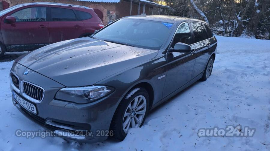 Pelēks BMW 5 Series 2014 Tallina, ar dzinēja tilpumu 2.00 L un nobraukumu 318 tūkst. km par 10400 €, foto 3 vietnē AUTOMOTO.COM.LV