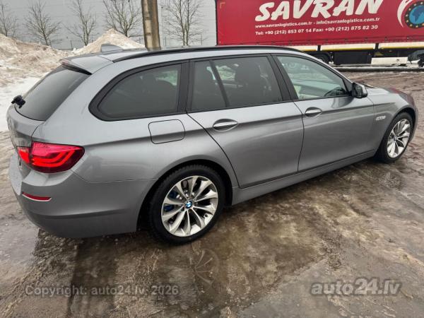 Grey BMW 5 Series 2014 in Tallinn, with an engine capacity of 3.00 L and mileage of 322 thousand km for 13800 €, photo 4 on AUTOMOTO.COM.LV