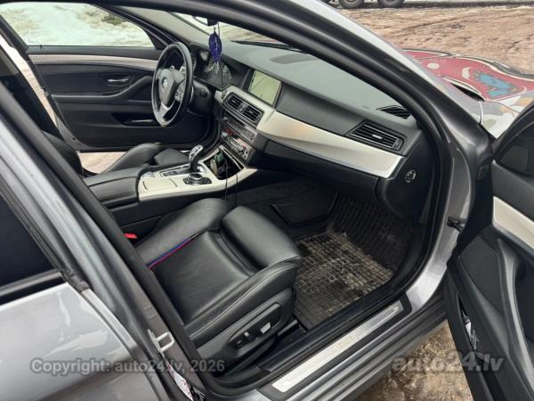 Grey BMW 5 Series 2014 in Tallinn, with an engine capacity of 3.00 L and mileage of 322 thousand km for 13800 €, photo 8 on AUTOMOTO.COM.LV