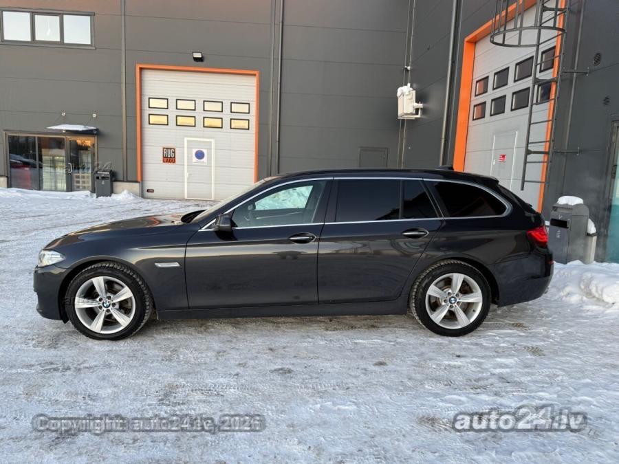 Pelēks BMW 5 Series 2014 Kuresāre, ar dzinēja tilpumu 2.00 L un nobraukumu 259 tūkst. km par 13500 €, foto 7 vietnē AUTOMOTO.COM.LV