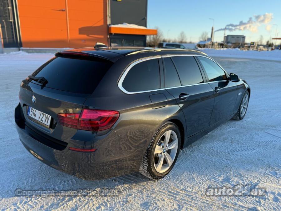 Pelēks BMW 5 Series 2014 Kuresāre, ar dzinēja tilpumu 2.00 L un nobraukumu 259 tūkst. km par 13500 €, foto 11 vietnē AUTOMOTO.COM.LV