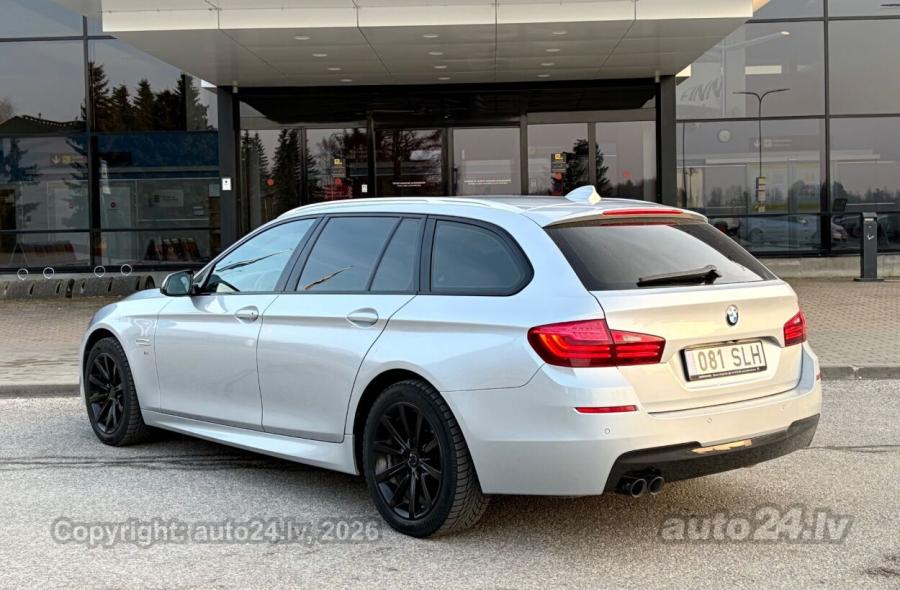 Pelēks BMW 5 Series 2014 Tartu, ar dzinēja tilpumu 3.00 L un nobraukumu 360 tūkst. km par 9990 €, foto 5 vietnē AUTOMOTO.COM.LV