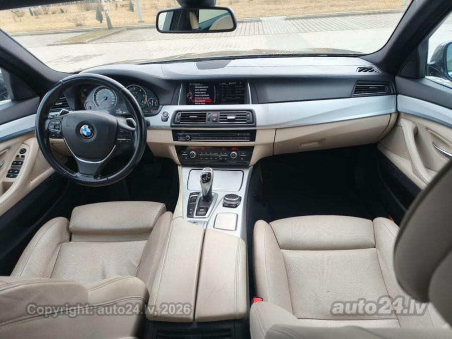 Pelēks BMW 5 Series 2014 Tartu, ar dzinēja tilpumu 3.00 L un nobraukumu 259 tūkst. km par 14000 €, foto 4 vietnē AUTOMOTO.COM.LV