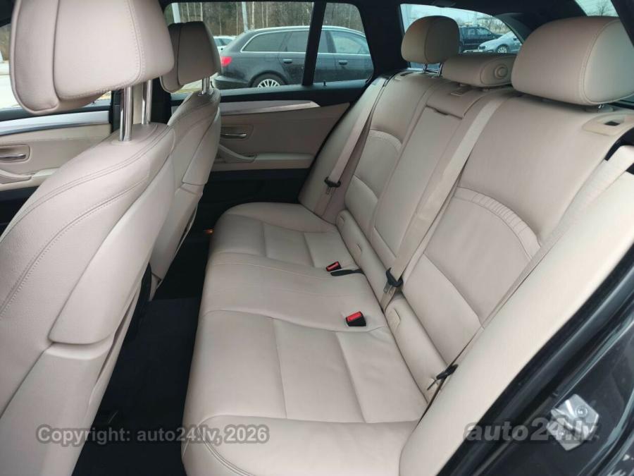 Pelēks BMW 5 Series 2014 Tartu, ar dzinēja tilpumu 3.00 L un nobraukumu 259 tūkst. km par 14000 €, foto 7 vietnē AUTOMOTO.COM.LV