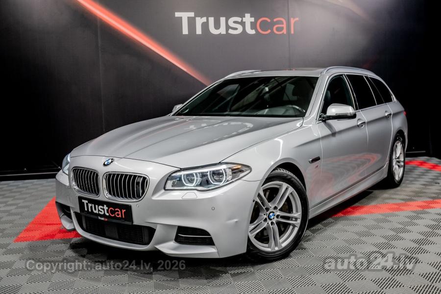 Pelēks BMW 5 Series 2014 Pērnava, ar dzinēja tilpumu 3.00 L un nobraukumu 279 tūkst. km par 14999 €, foto 1 vietnē AUTOMOTO.COM.LV