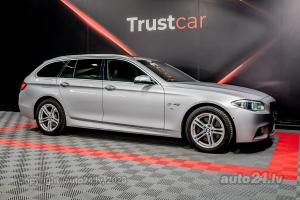 Pelēks BMW 5 Series 2014 Pērnava, ar dzinēja tilpumu 3.00 L un nobraukumu 279 tūkst. km par 14999 €, foto 11 vietnē AUTOMOTO.COM.LV