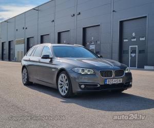 Pelēks BMW 5 Series 2014 Tallina, ar dzinēja tilpumu 2.00 L un nobraukumu 267 tūkst. km par 12500 €, foto 4 vietnē AUTOMOTO.COM.LV