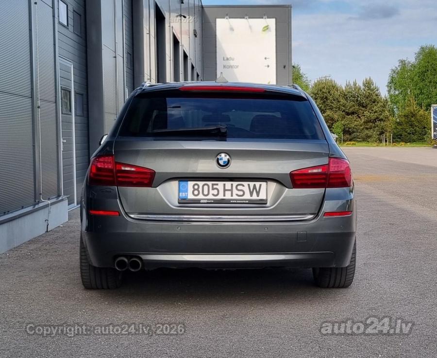 Pelēks BMW 5 Series 2014 Tallina, ar dzinēja tilpumu 2.00 L un nobraukumu 267 tūkst. km par 12500 €, foto 6 vietnē AUTOMOTO.COM.LV
