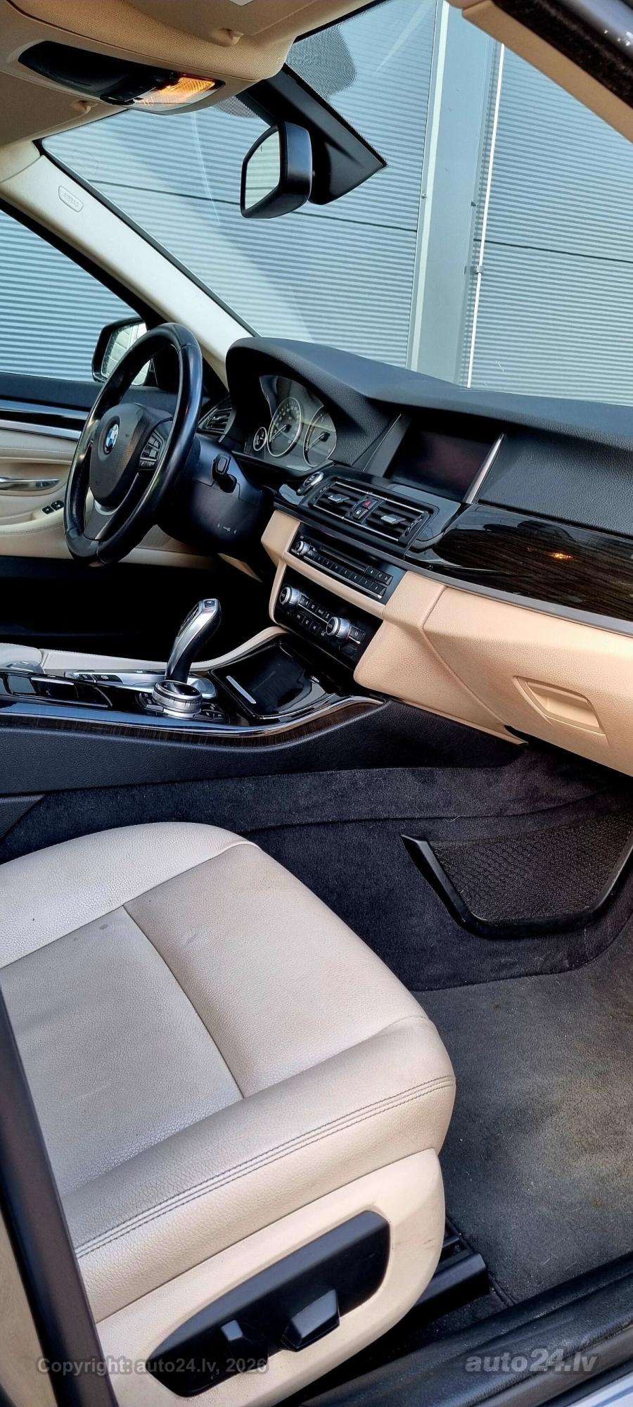 Pelēks BMW 5 Series 2014 Tallina, ar dzinēja tilpumu 2.00 L un nobraukumu 267 tūkst. km par 12500 €, foto 12 vietnē AUTOMOTO.COM.LV