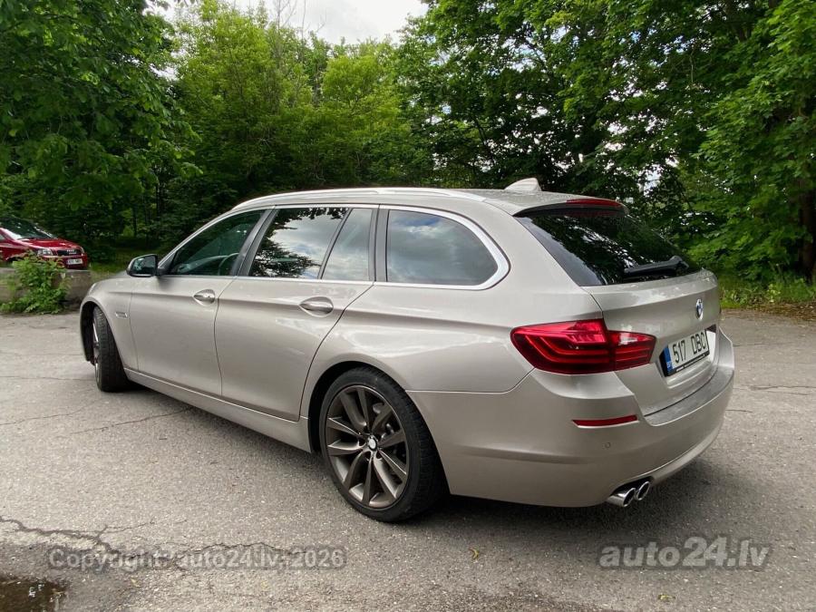 Pelēks BMW 5 Series 2014 Tallina, ar dzinēja tilpumu 2.00 L un nobraukumu 279 tūkst. km par 9600 €, foto 4 vietnē AUTOMOTO.COM.LV