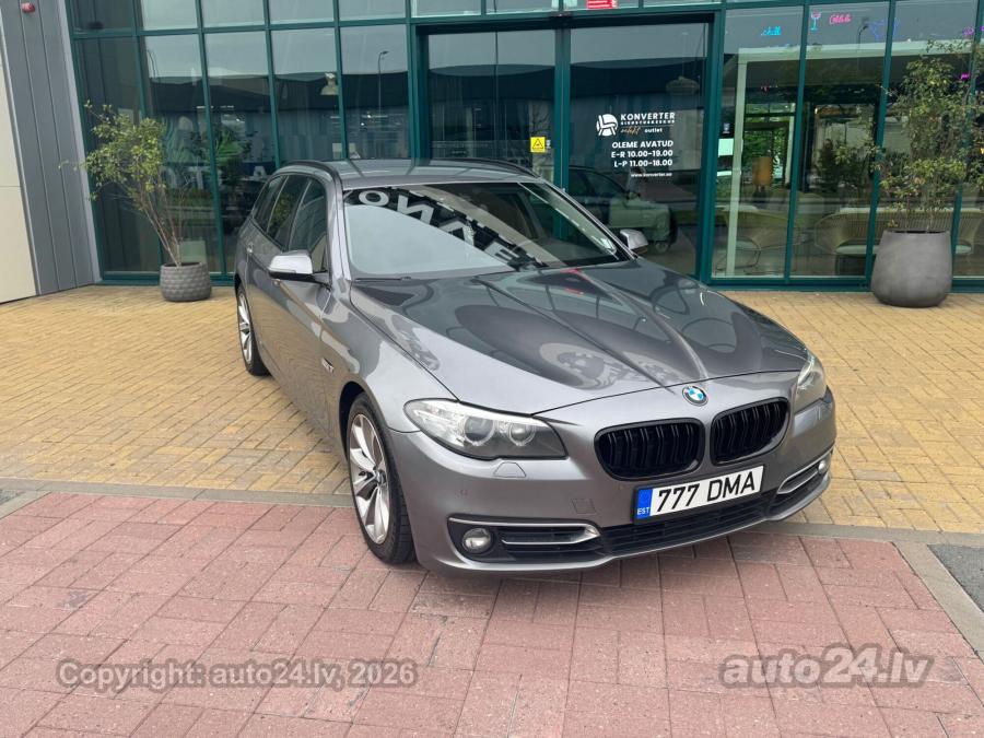 Grey BMW 5 Series 2014 in Tallinn, with an engine capacity of 3.00 L and mileage of 326 thousand km for 12700 €, photo 1 on AUTOMOTO.COM.LV