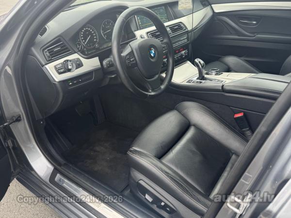 Pelēks BMW 5 Series 2014 Tallina, ar dzinēja tilpumu 3.00 L un nobraukumu 326 tūkst. km par 12700 €, foto 6 vietnē AUTOMOTO.COM.LV