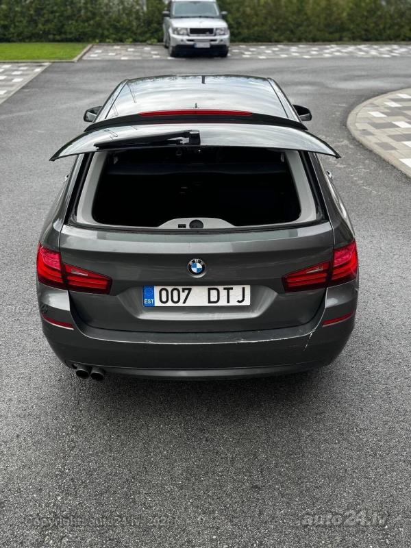 Pelēks BMW 5 Series 2014 Tallina, ar dzinēja tilpumu 2.00 L un nobraukumu 286 tūkst. km par 6899 €, foto 5 vietnē AUTOMOTO.COM.LV