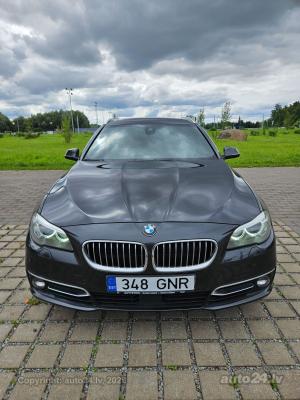 Pelēks BMW 5 Series 2014 Tallina, ar dzinēja tilpumu 3.00 L un nobraukumu 263 tūkst. km par 13500 €, foto  vietnē AUTOMOTO.COM.LV