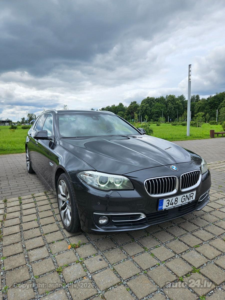 Pelēks BMW 5 Series 2014 Tallina, ar dzinēja tilpumu 3.00 L un nobraukumu 263 tūkst. km par 13500 €, foto 4 vietnē AUTOMOTO.COM.LV
