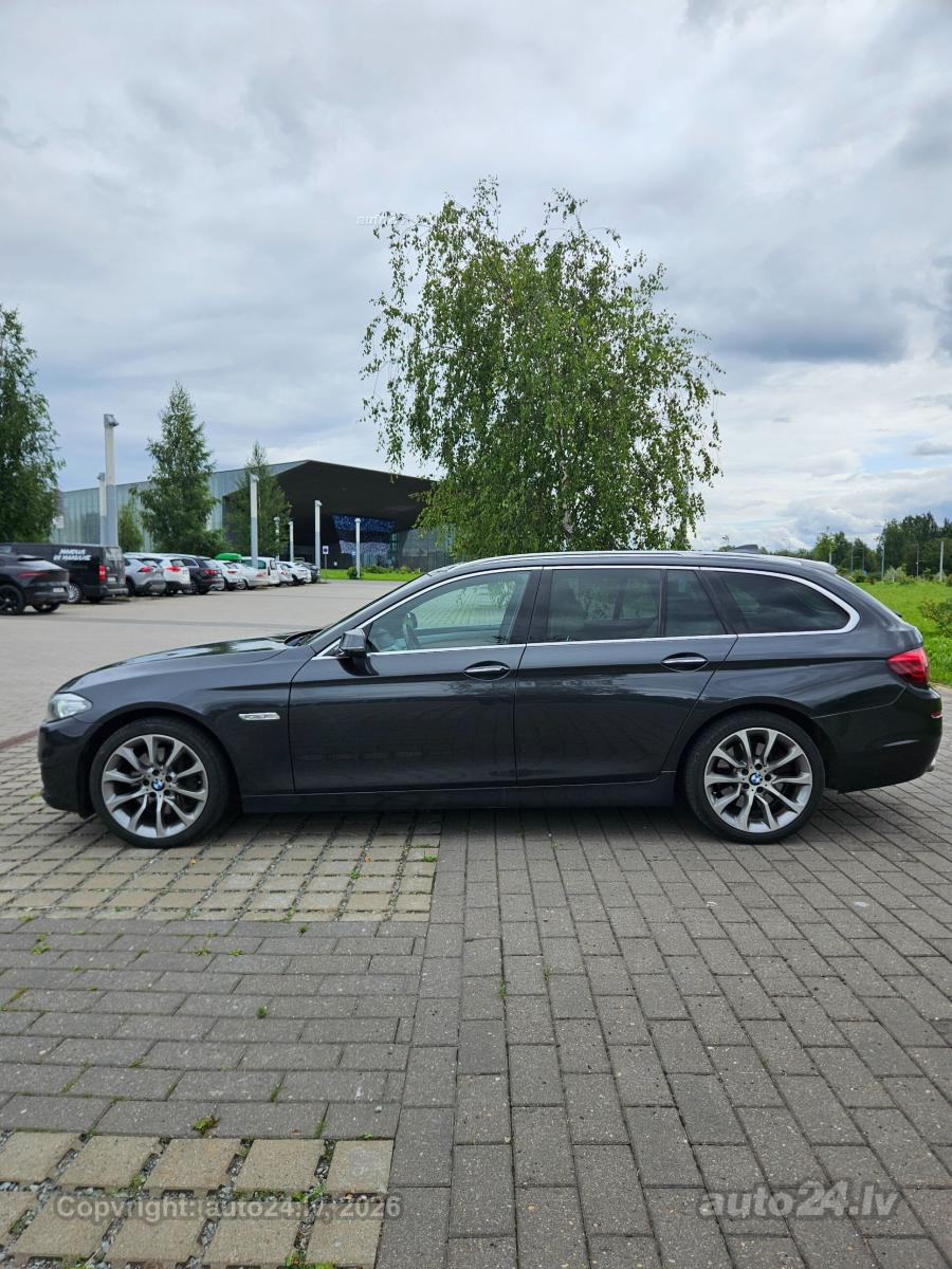 Pelēks BMW 5 Series 2014 Tallina, ar dzinēja tilpumu 3.00 L un nobraukumu 263 tūkst. km par 13500 €, foto 8 vietnē AUTOMOTO.COM.LV