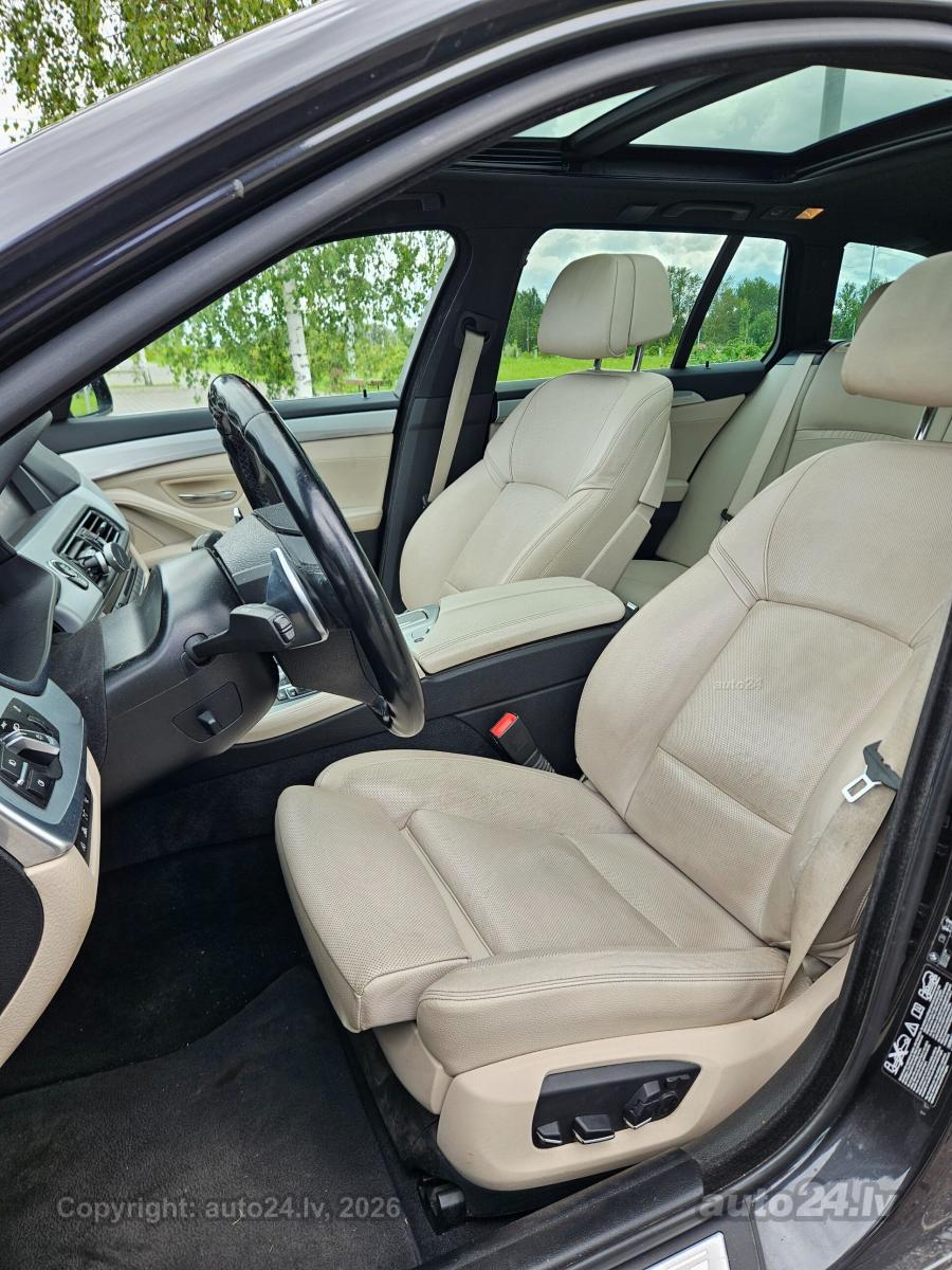 Pelēks BMW 5 Series 2014 Tallina, ar dzinēja tilpumu 3.00 L un nobraukumu 263 tūkst. km par 13500 €, foto 10 vietnē AUTOMOTO.COM.LV