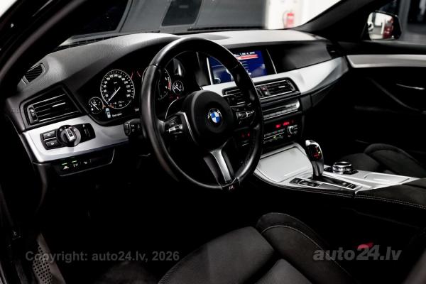 Grey BMW 5 Series 2014 in Parnu, with an engine capacity of 3.00 L and mileage of 231 thousand km for 12990 €, photo 10 on AUTOMOTO.COM.LV
